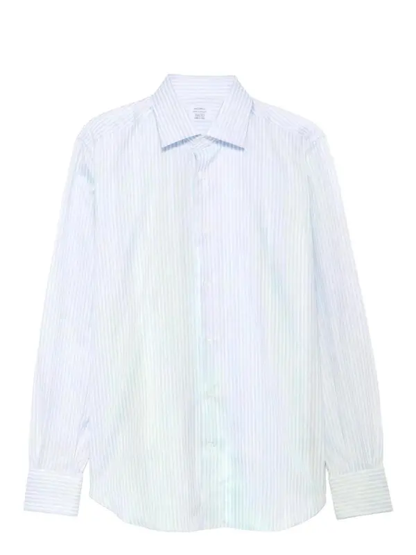 MAZZARELLI Striped Shirt - Blue