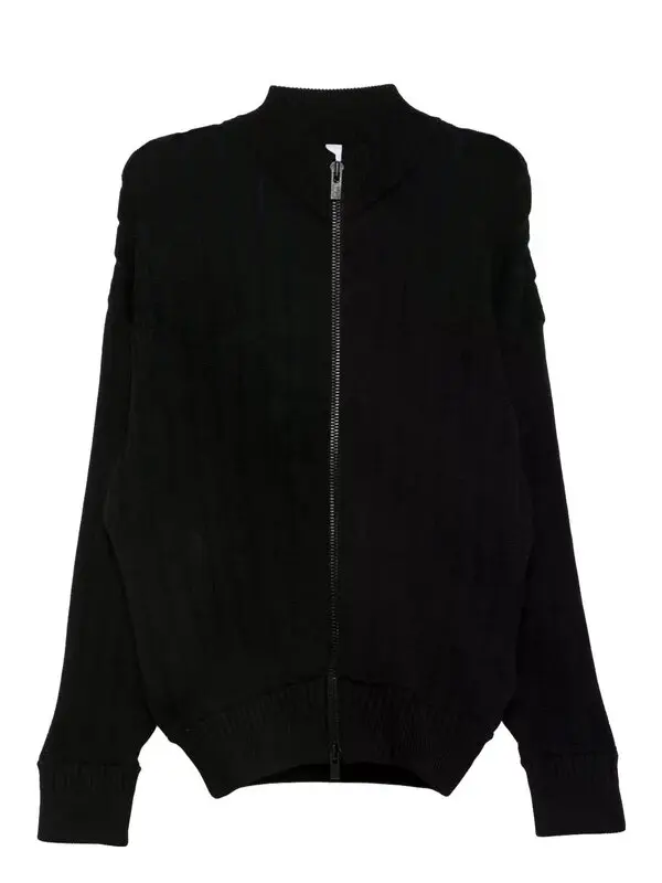 CFCL Louver Stand-up Collar Jacket - Black