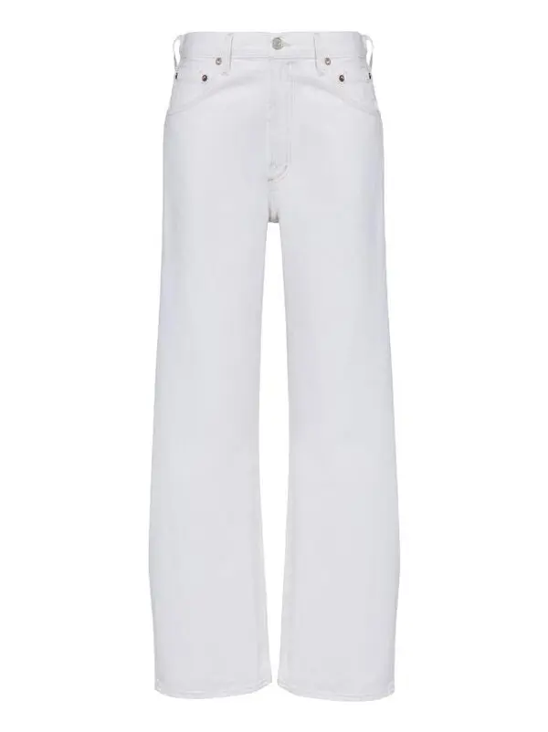 AGOLDE Low Curve Jeans - Milkshake