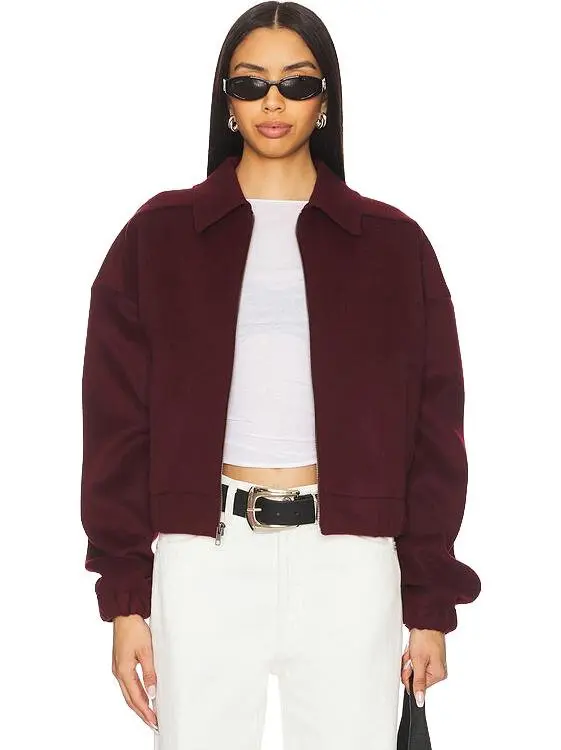 LOVERS AND FRIENDS Meg Jacket - Oxblood