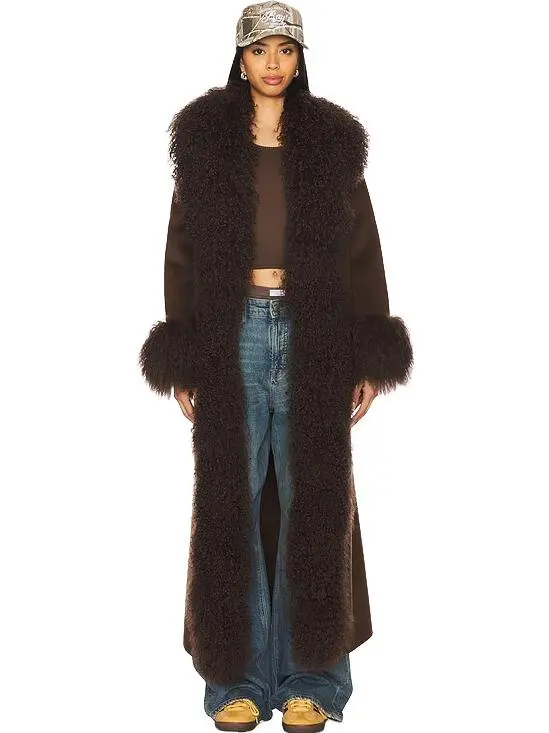 DUCIE Lola Coat - Choclolate