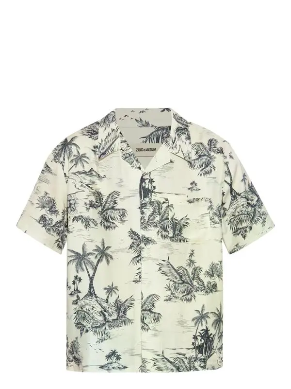 Zadig&Voltaire Floral-print Shirt - White