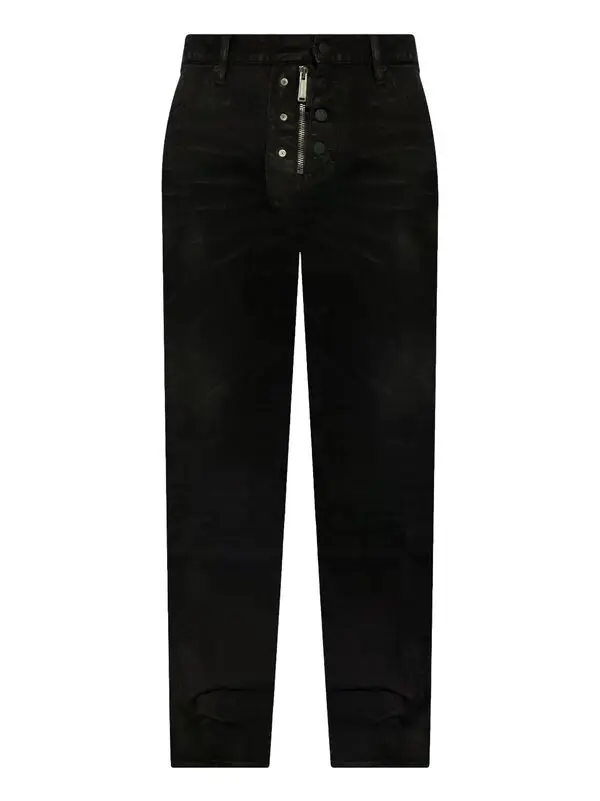 Dsquared2 Logo-patch Jeans - Black