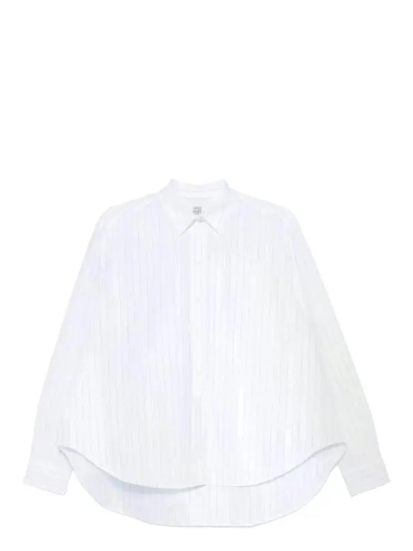 TOTEME Striped Shirt - White
