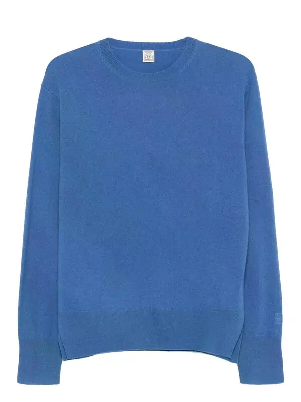 TOTEME Crew-neck Cashmere Sweater - Blue