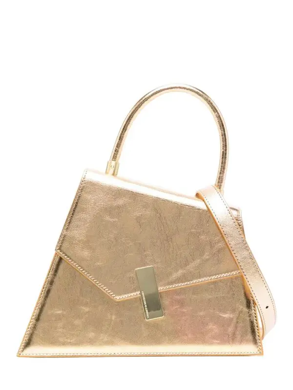 TAMMY & BENJAMIN Cubist Crossbody Bag - Gold