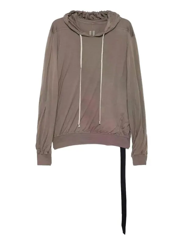 Rick Owens Cotton Hoodie - Grey