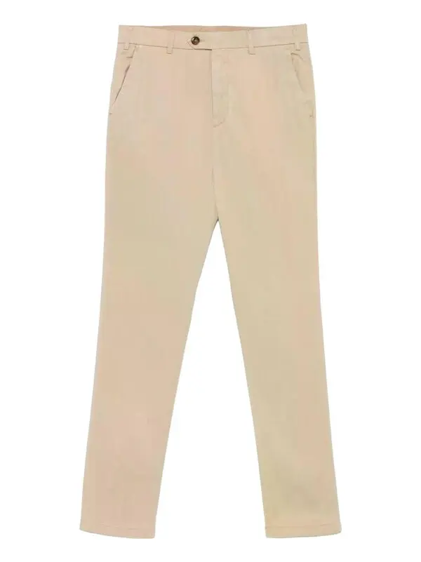 Canali Tapered Chinos - Neutrals
