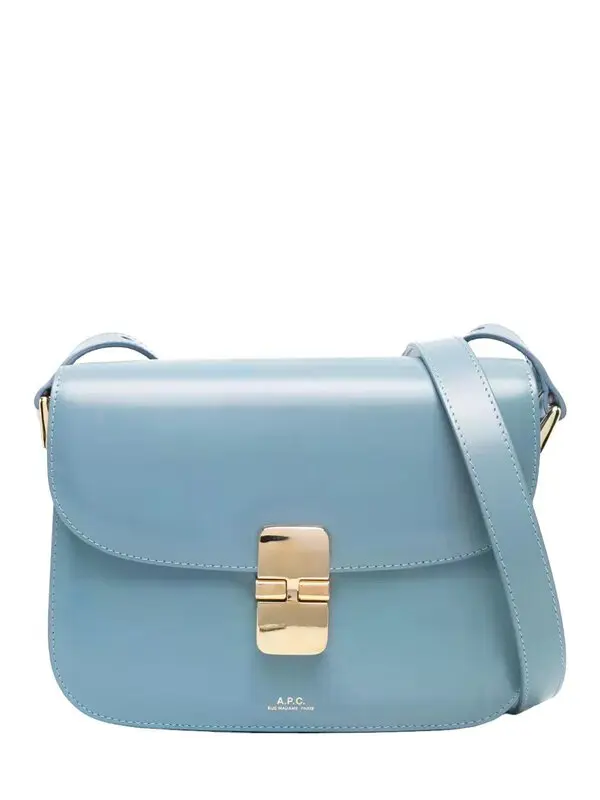 A.p.c. Small Grace Crossbody Bag - Blue
