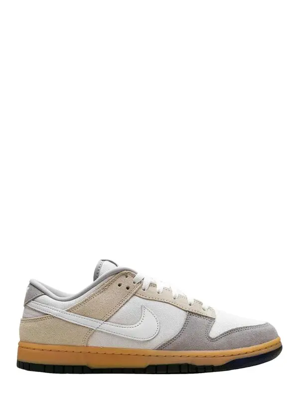 Nike Dunk Low Suede & Canvas Sneakers - Neutrals