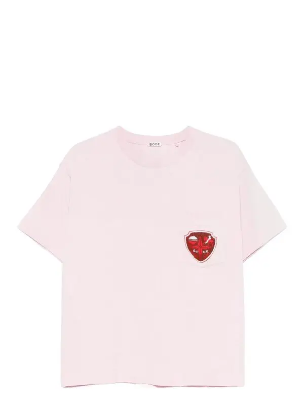 BODE Crest T-shirt - Pink
