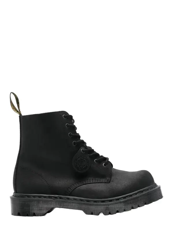 Dr. Martens 1460 Wax Commander Boots - Black