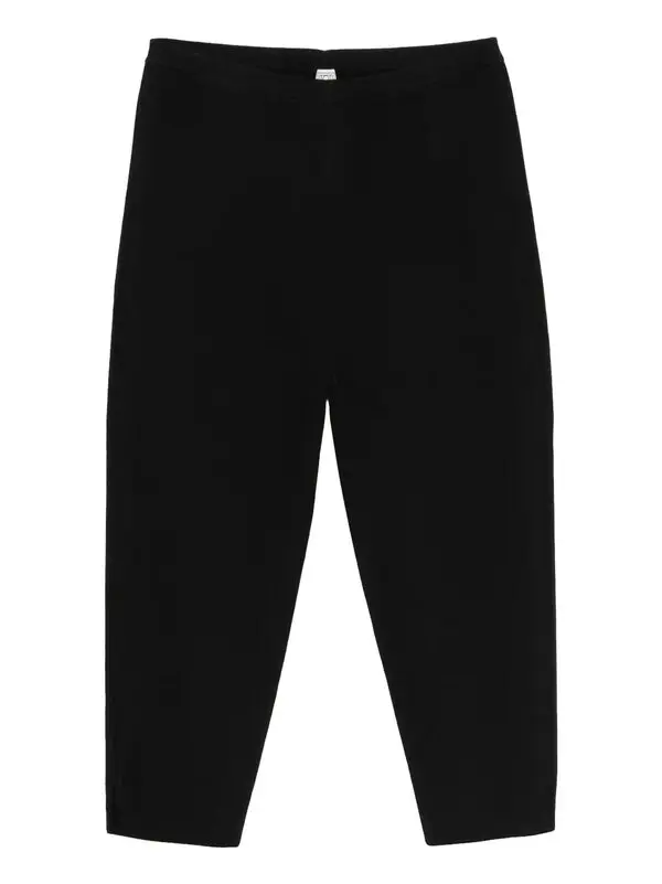 TOTEME Capri Trousers - Black
