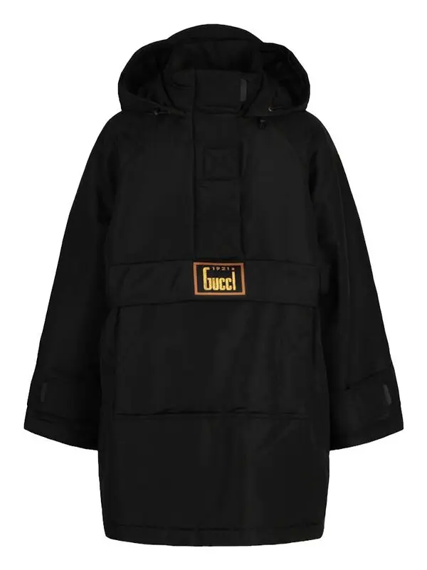 Gucci Silk Anorak - Black