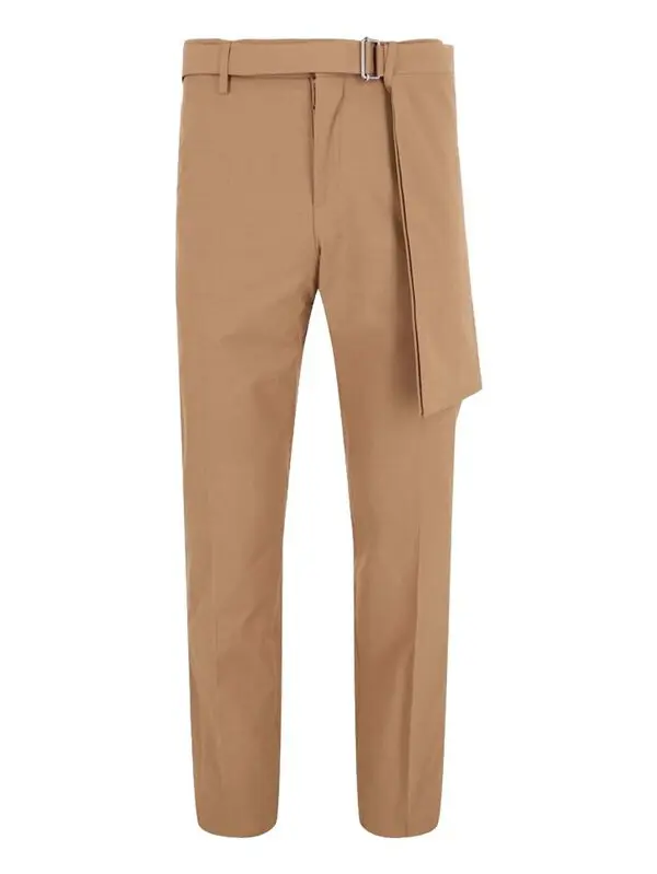 Off-White Apron Slim Pant - Beige