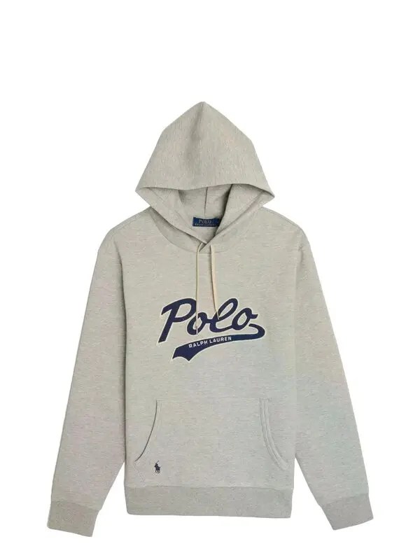 Polo Ralph Lauren Double-knit Logo Hoodie - Grey