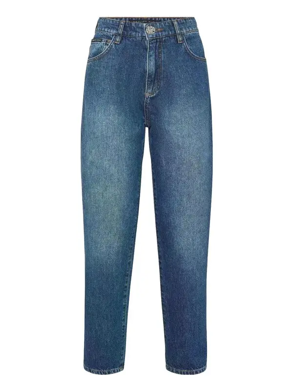 Philipp Plein Mom Jeans - Blue