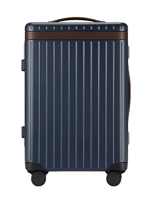 CARL FRIEDRIK Carry-on Spinner Suitcase - Navy/hackett