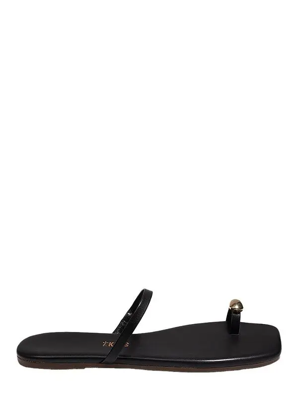 Tkees Colette Leather Sandals - Sable
