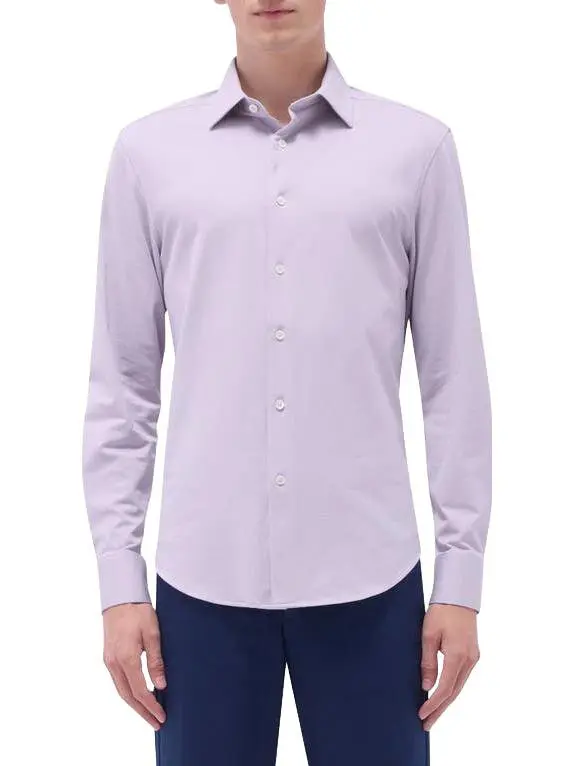 Bugatchi James Ooohcotton® Button-up Shirt - Lilac