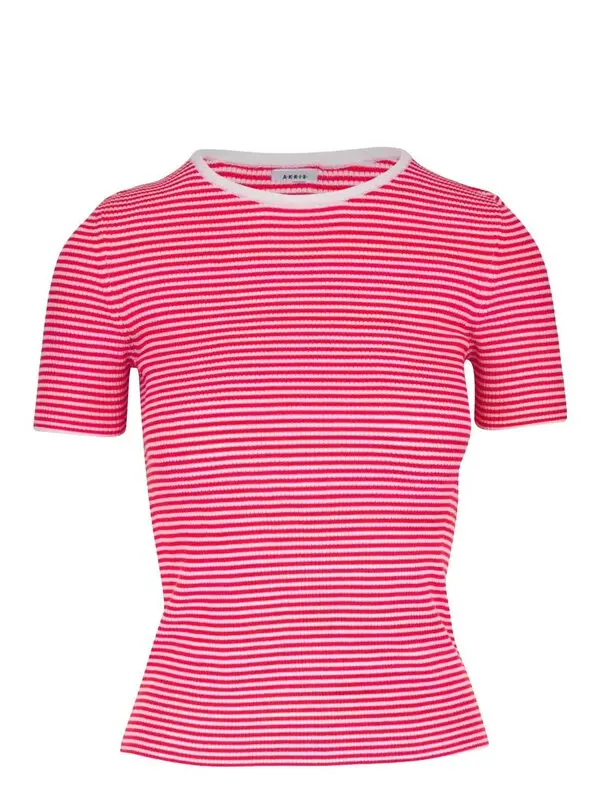 Akris Striped T-shirt - Orange