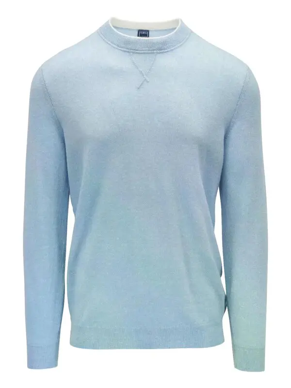 Fedeli Long Sleeve Sweater - Blue