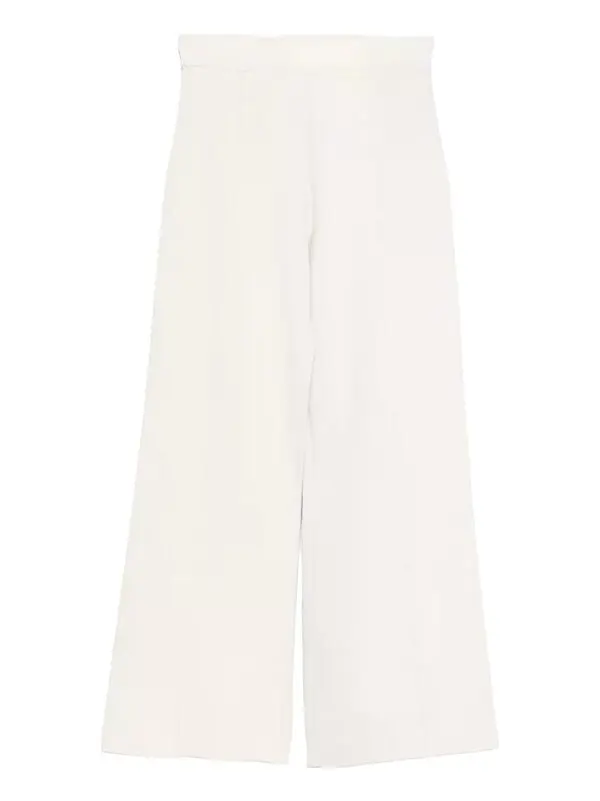 N.peal Knitted Trousers - Neutrals