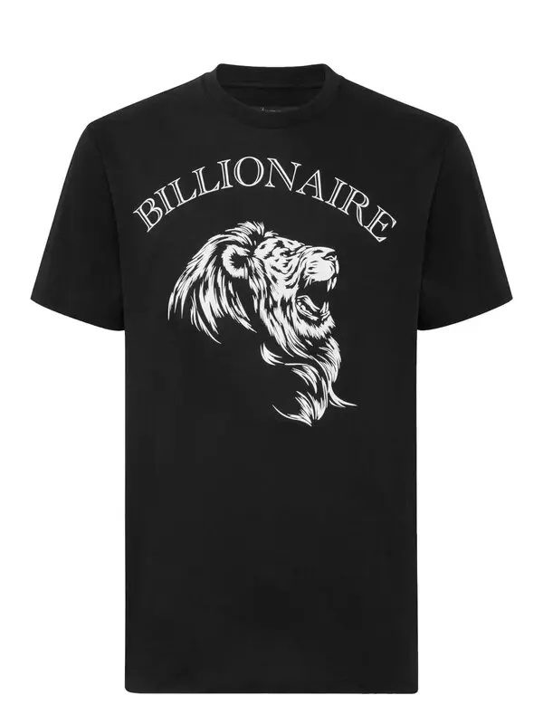 BILLIONAIRE Logo-print T-shirt - Black