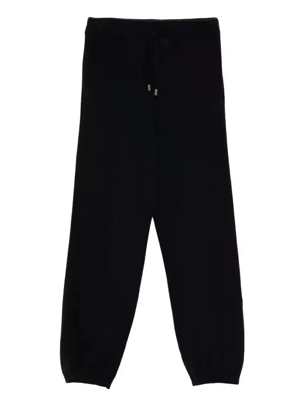 N.peal Knitted Track Pants - Blue