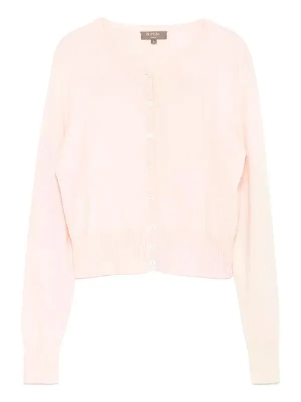 N.peal Ivy Cropped Cardigan - Pink