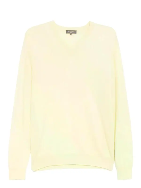 N.peal Burlington Sweater - Yellow