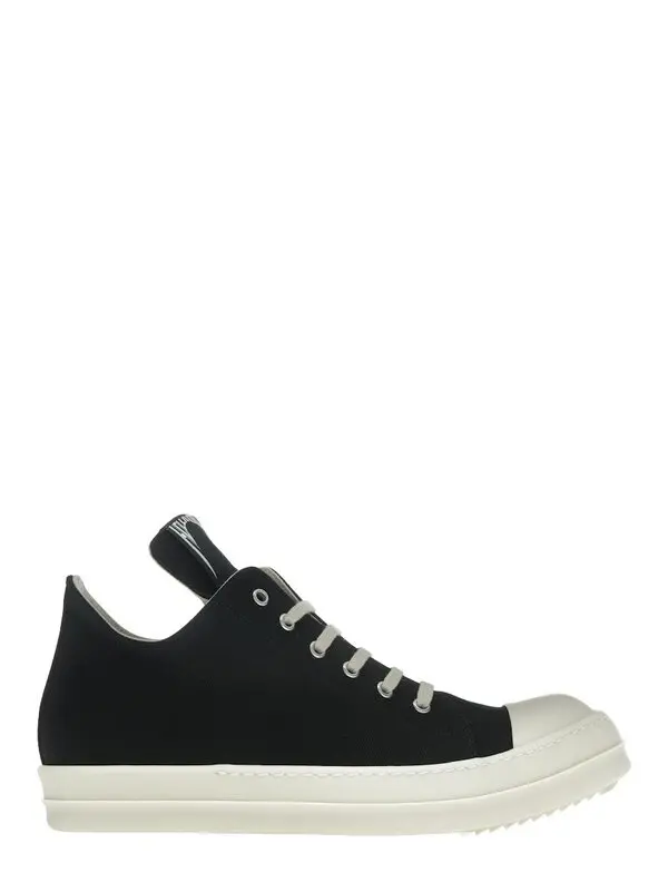 Rick Owens Hollywood Low Sneakers - Black/milk