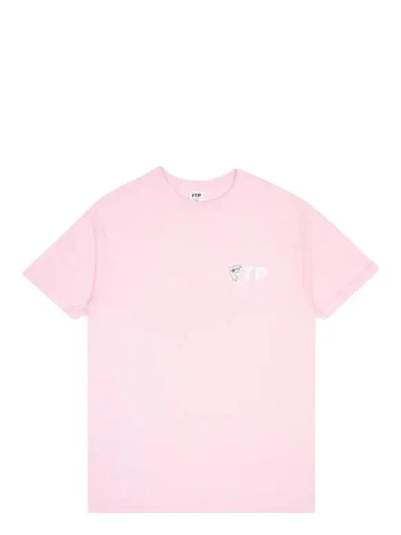 FTP X Famous Logo Tee Shirt - Pink