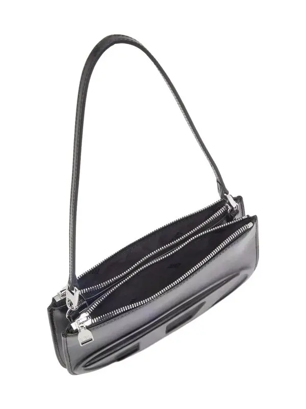 DIESEL® 1dr Twin-double-pouch Shoulder Bag - Black