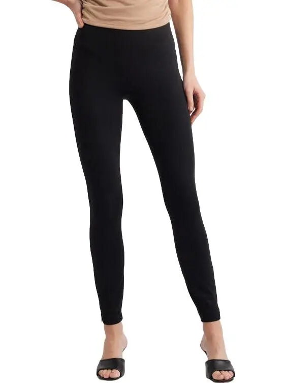 Spanx Spanxsupersmooth™ Perfectfit Ponte Zip Leggings - Classic Black