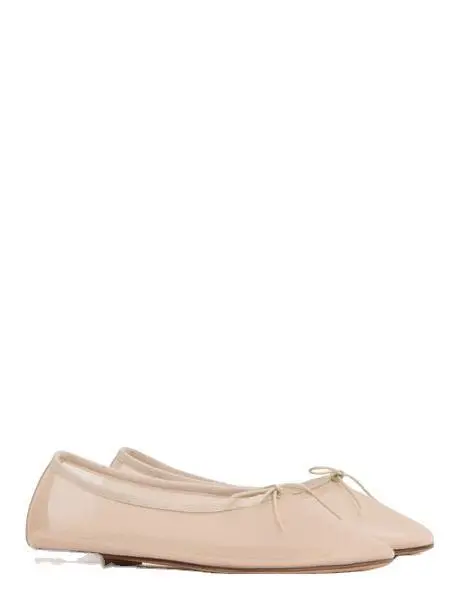MANSUR GAVRIEL Dream Mesh Ballerina Flat - Beige