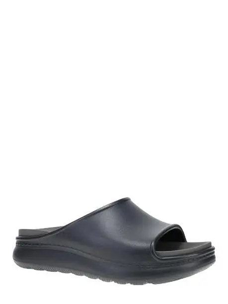 Dansko Devyn Platform Slide Sandal - Black Molded