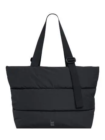 GOT BAG Puffer Tote Bag - Black Monochrome
