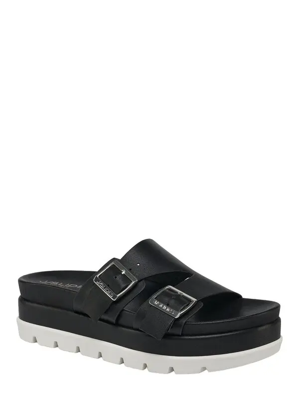 ZZDNU JSLIDES FOOTWEAR Jslides Footwear Bianca Sandal - Black