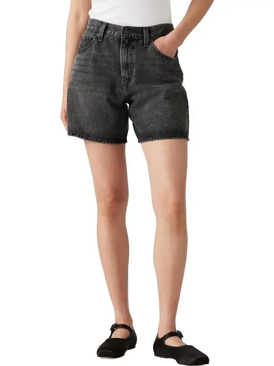 LEVI'S High-waisted Denim Shorts - Wheres My Phone