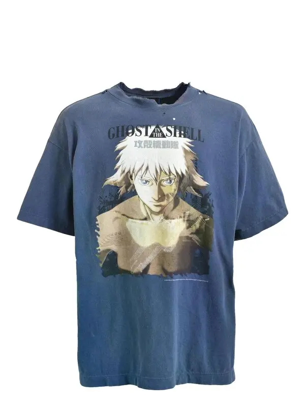 SAINT MXXXXXX Cotton T-shirt - Blue