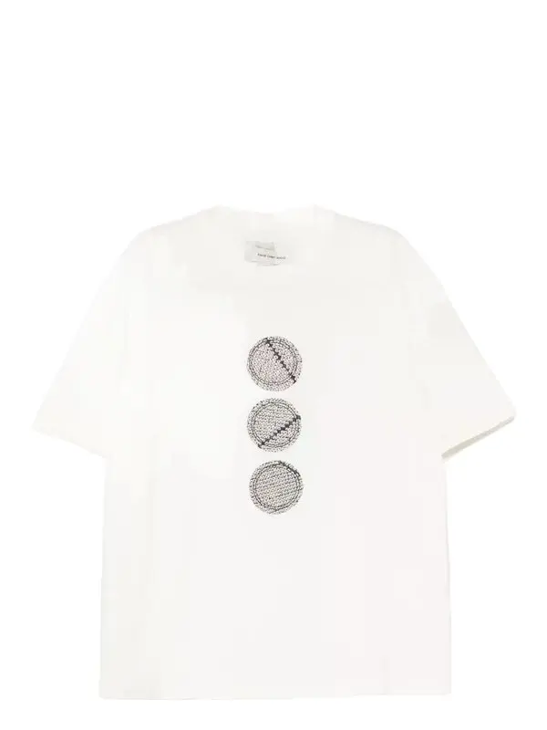 FENG CHEN WANG Printed T-shirt - White