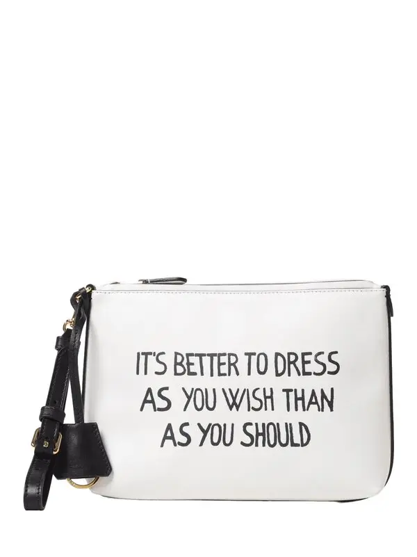 Moschino Clutch - White