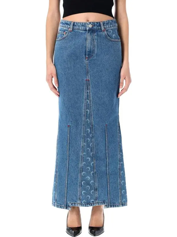 MARINE SERRE Skirt - Blue