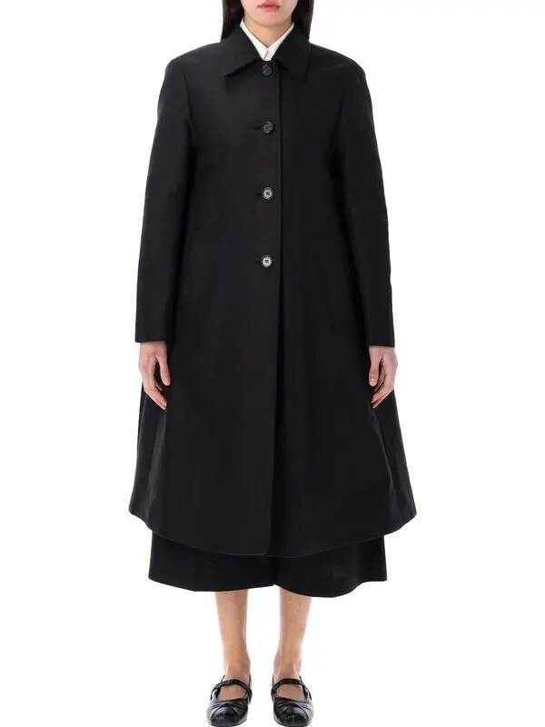 Marni Tailored Coat - Black