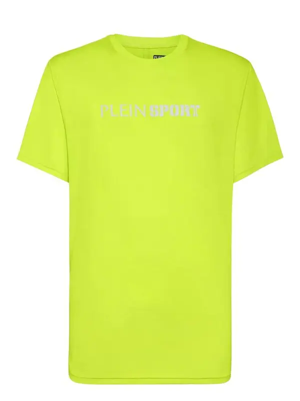 PLEIN SPORT Reflective T-shirt - Yellow