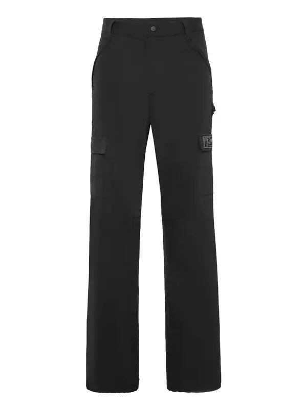 PLEIN SPORT Cargo Trousers - Black