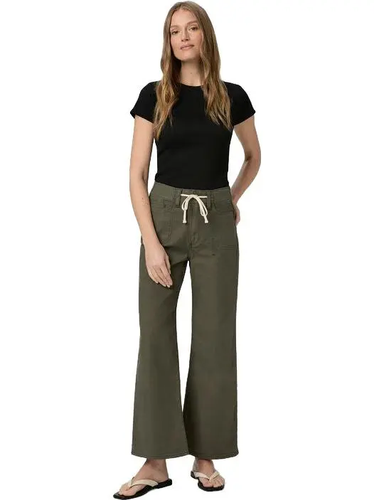 Paige Ari Wide-leg Pants - Green