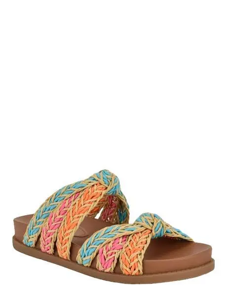 Nine West Gilma Slide Sandal - Orange