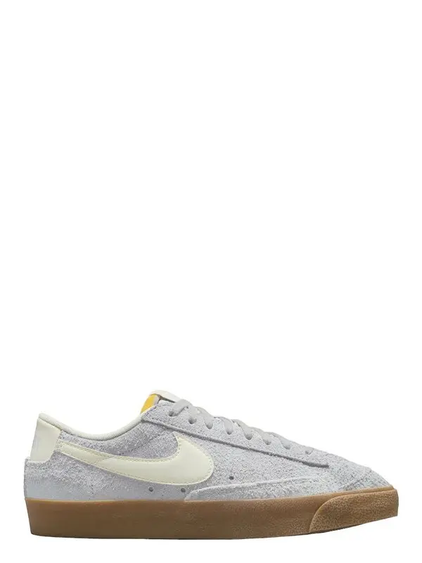 Nike Blazer Low '77 Vintage Gum Sneakers - Football Grey/gum Light Brown/team Orange